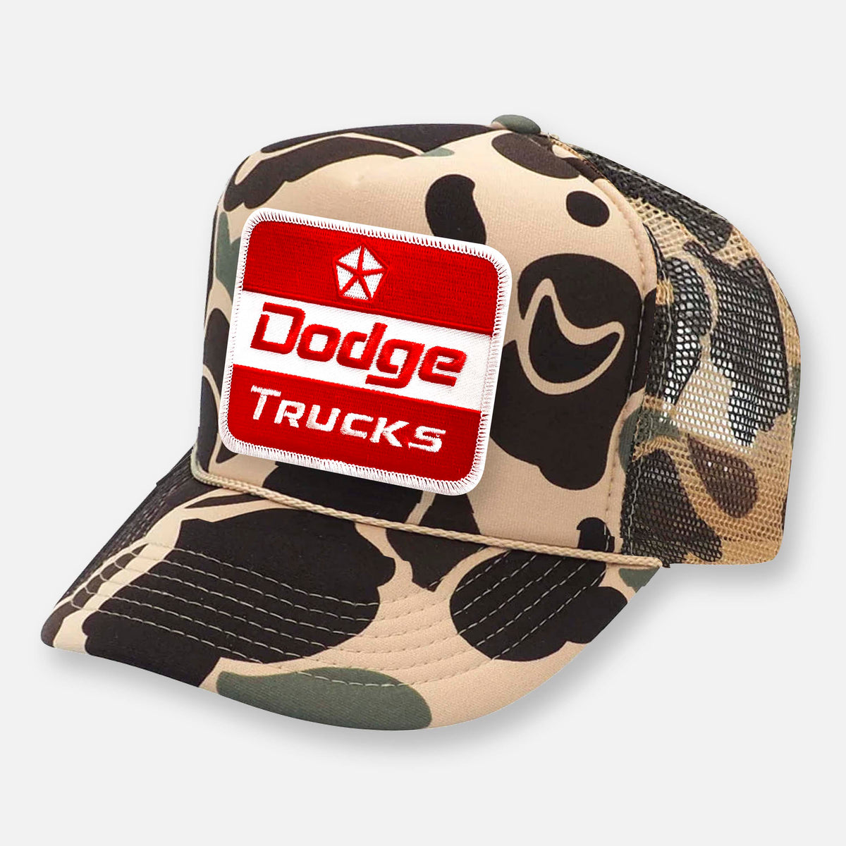 DODGE TRUCKS CURVED BILL PATCH HAT – Webig Moto Co.