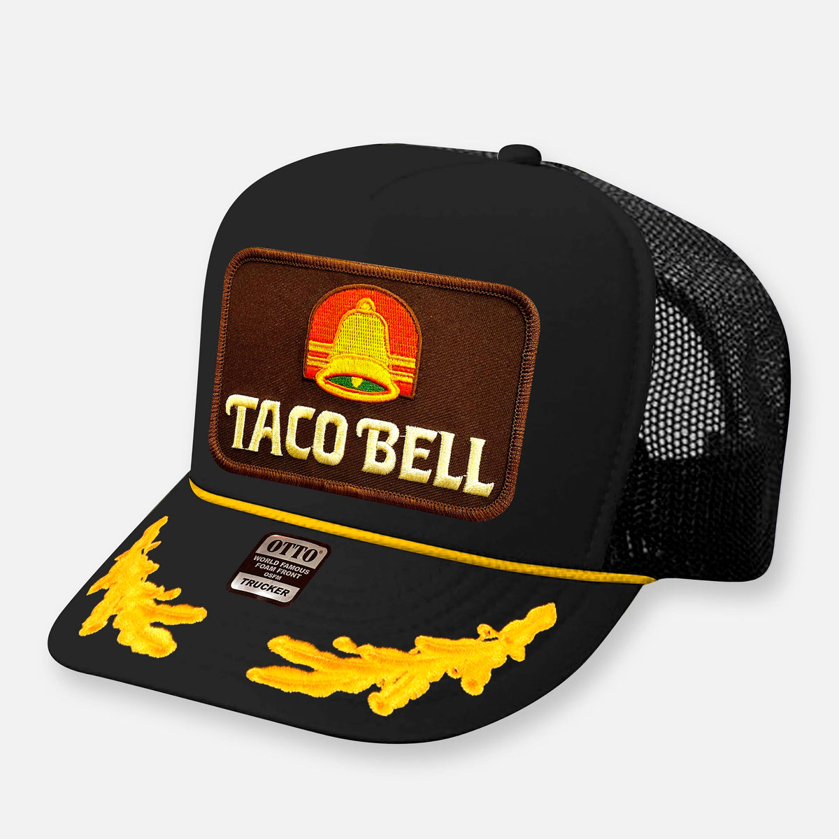 VINTAGE TACO BELL CURVED BILL PATCH HAT – Webig Moto Co.