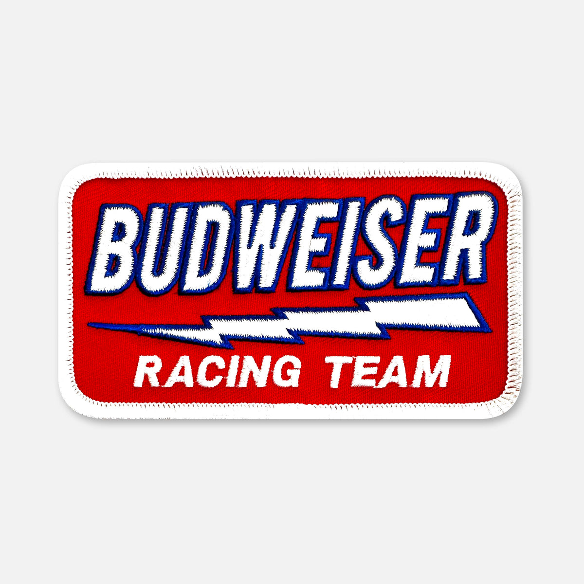 Bud Racing Team Patch - Vintage Moto Cool Design – Webig Moto Co.