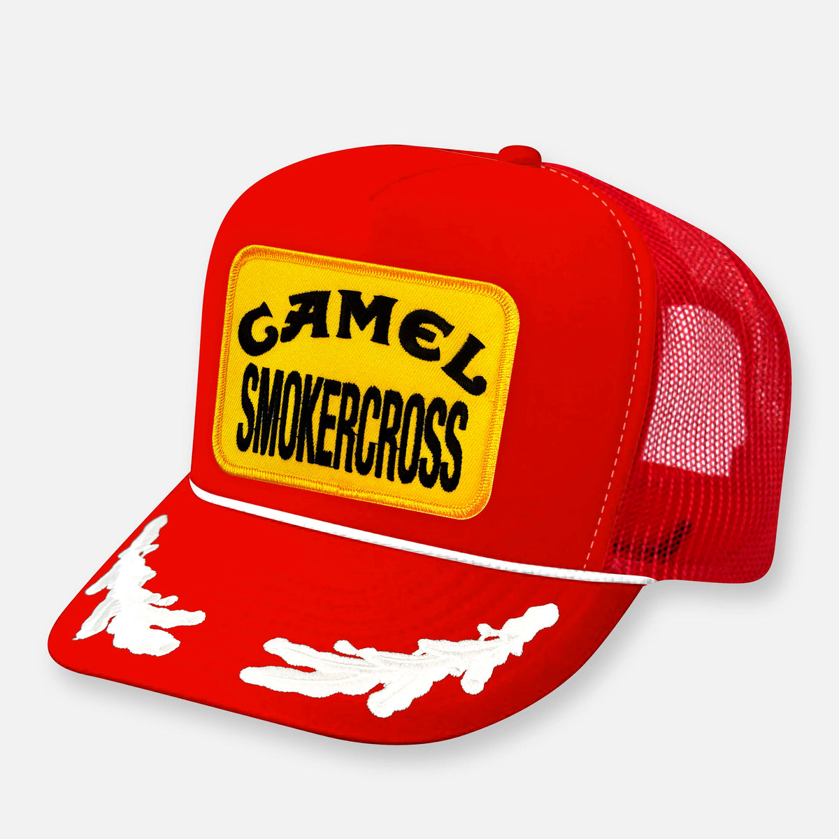 CAMEL SMOKERCROSS RACE HAT YELLOW PATCH – Webig Moto Co.