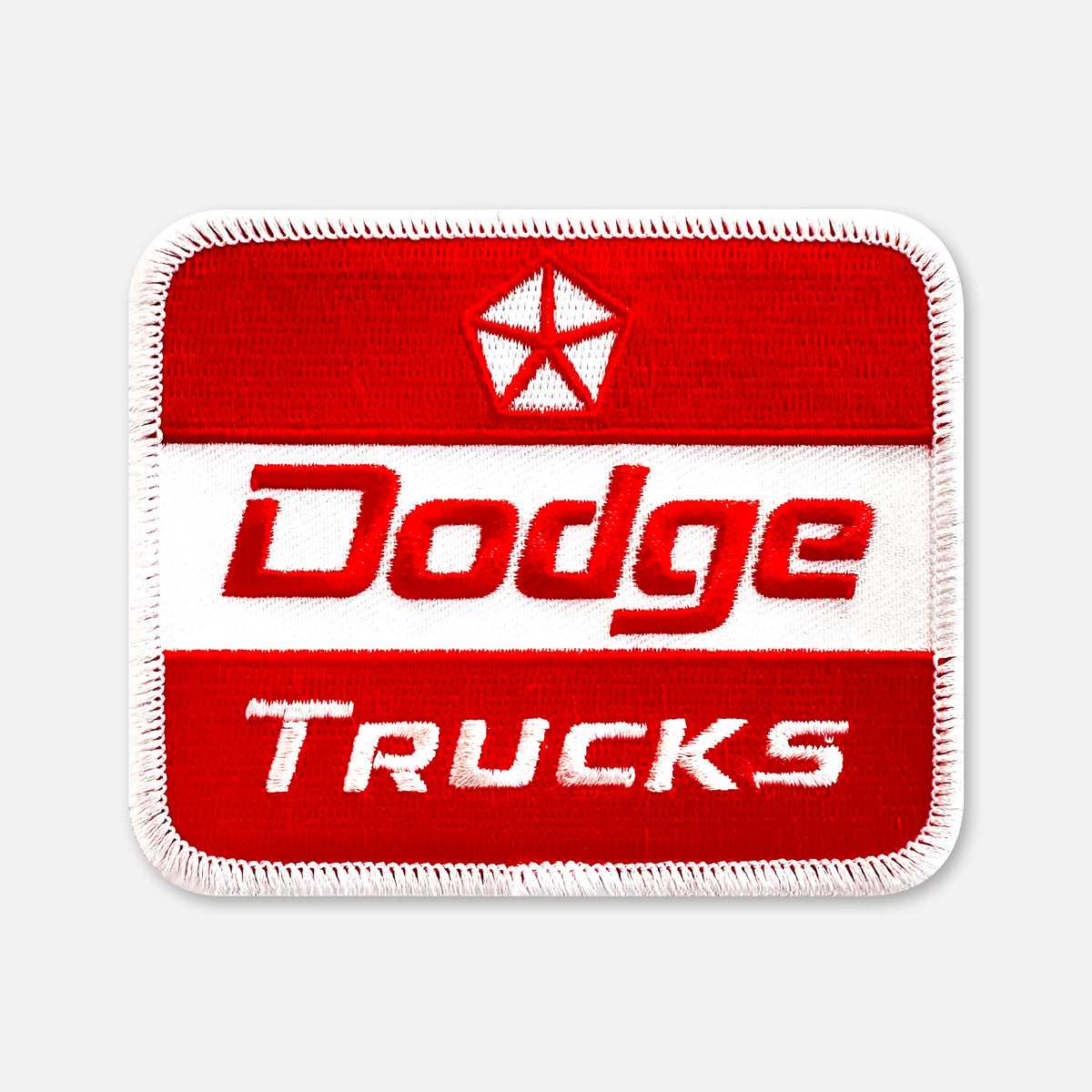 Classic Embroidered Dodge Patch for Trucker Caps – Webig Moto Co.