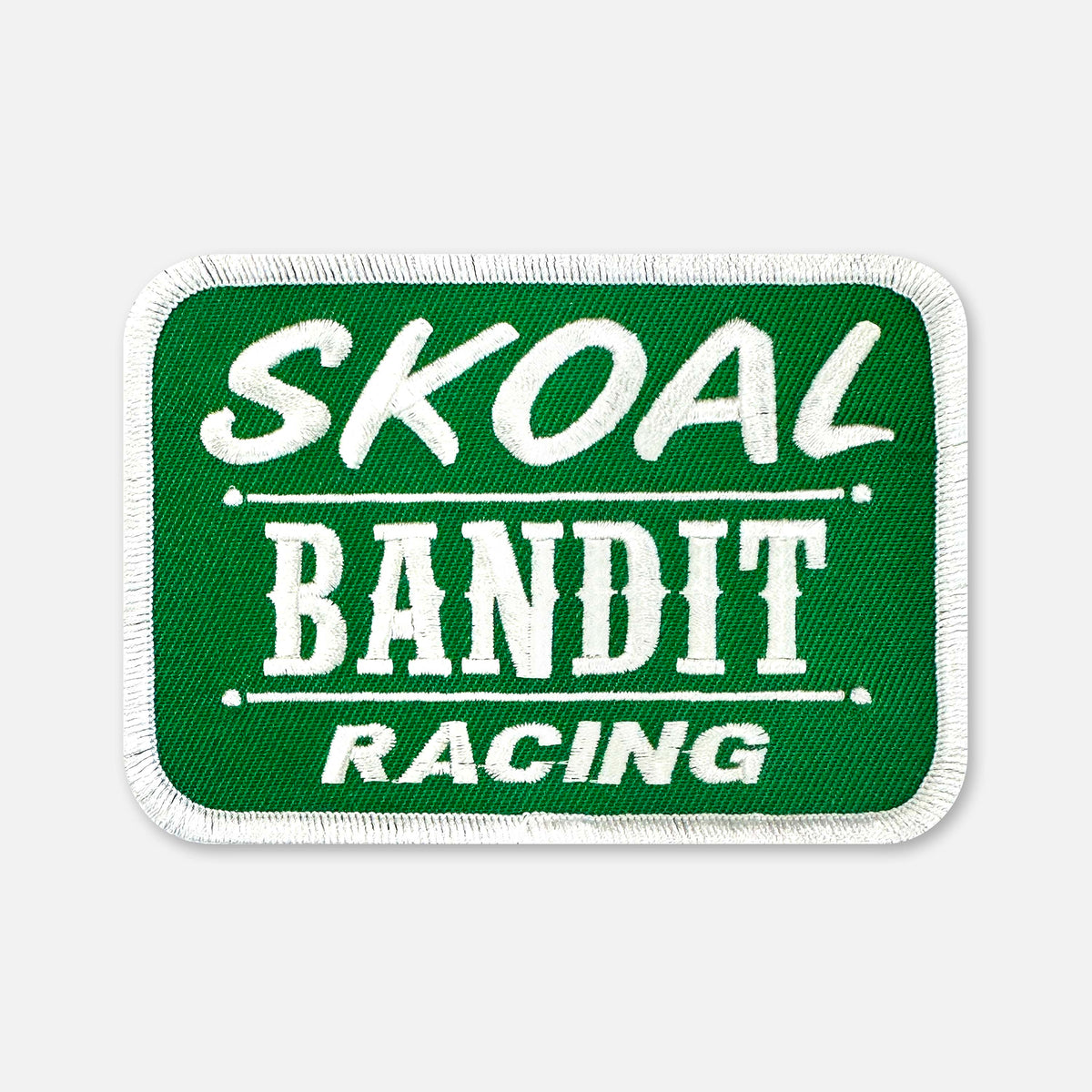 Retro Skoal Bandit Racing Patch - Classic Cool Vibes – Webig Moto Co.
