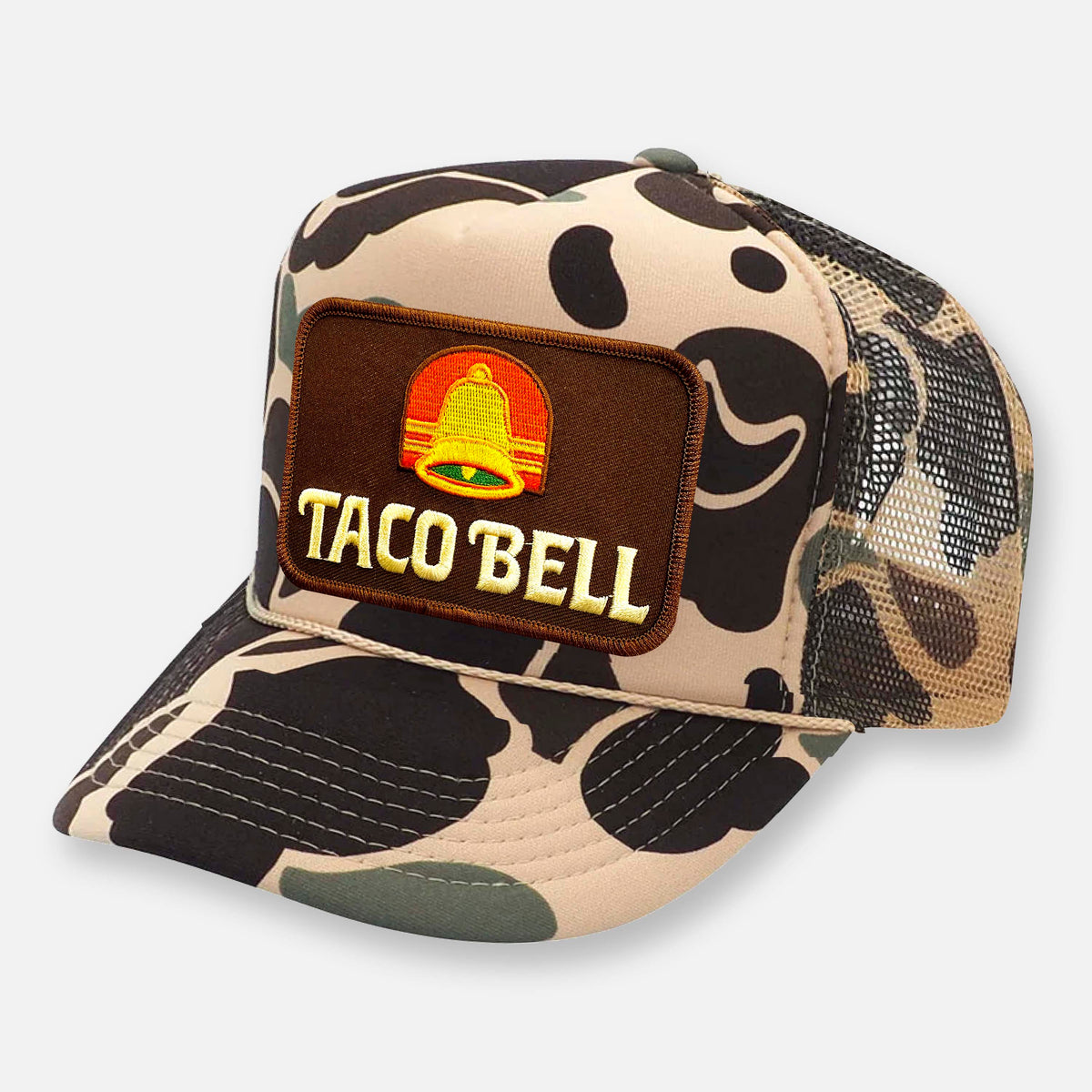 VINTAGE TACO BELL CURVED BILL PATCH HAT – Webig Moto Co.