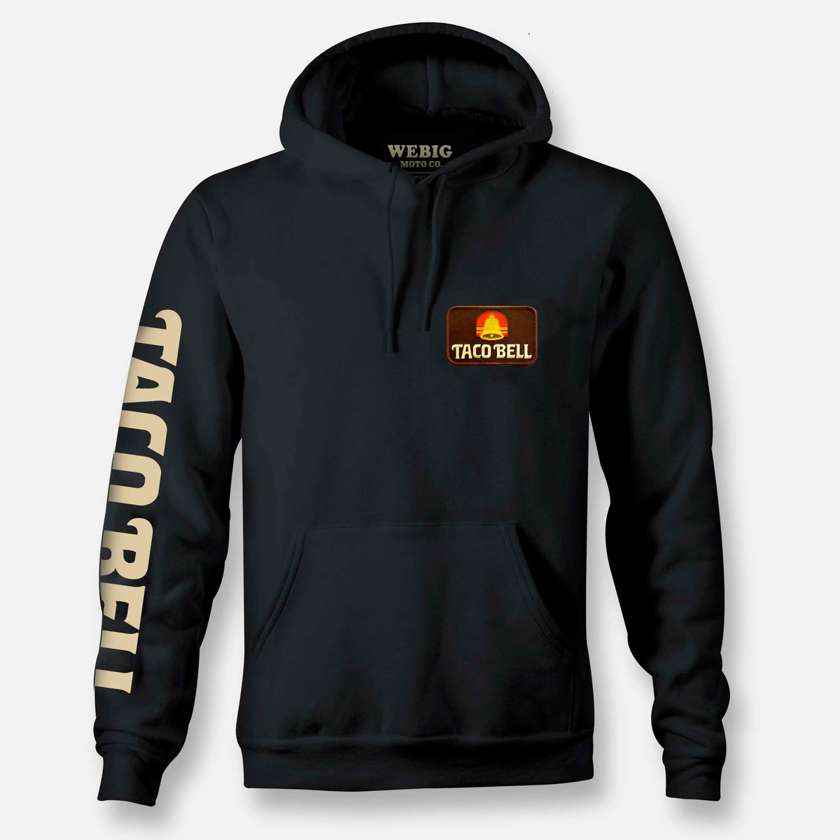 VINTAGE TACO BELL HOODIE BLACK – Webig Moto Co.