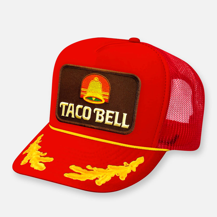VINTAGE TACO BELL CURVED BILL PATCH HAT – Webig Moto Co.