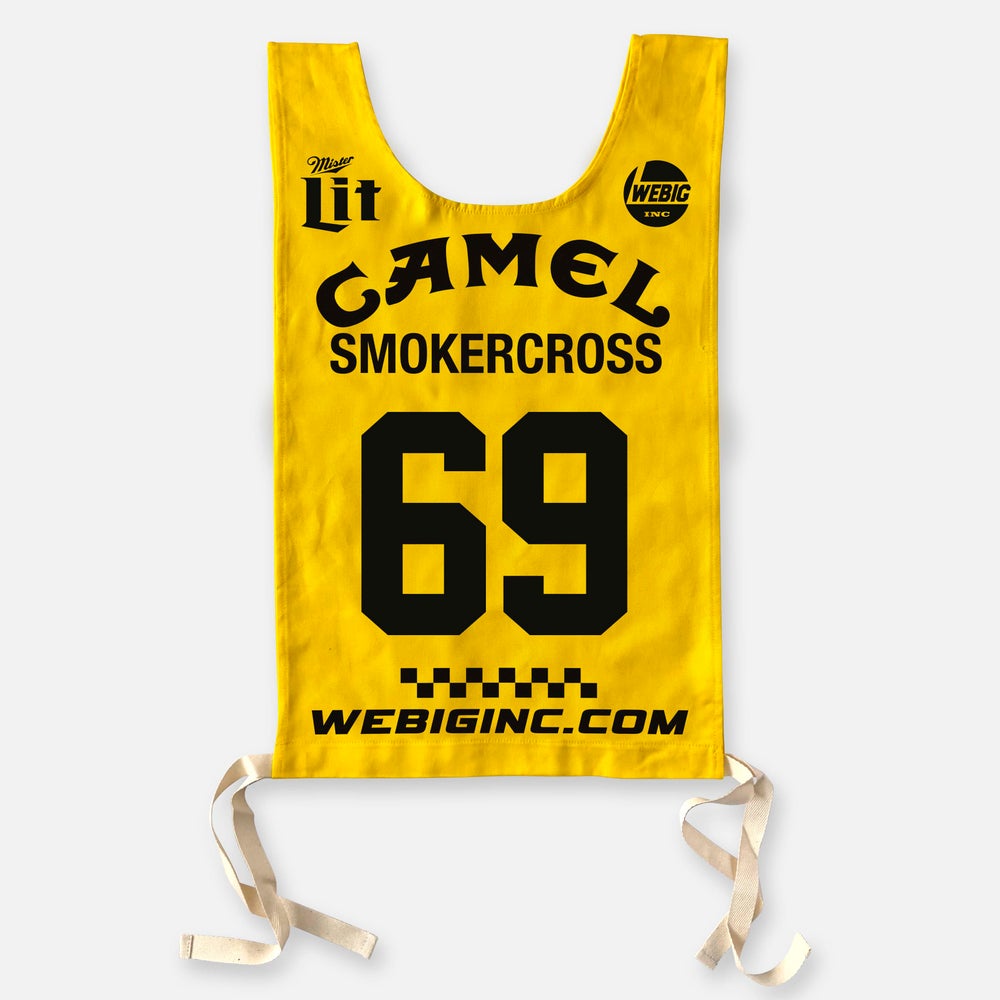 CAMEL SMOKERCROSS BIB / WITH NUMBER – Webig Moto Co.