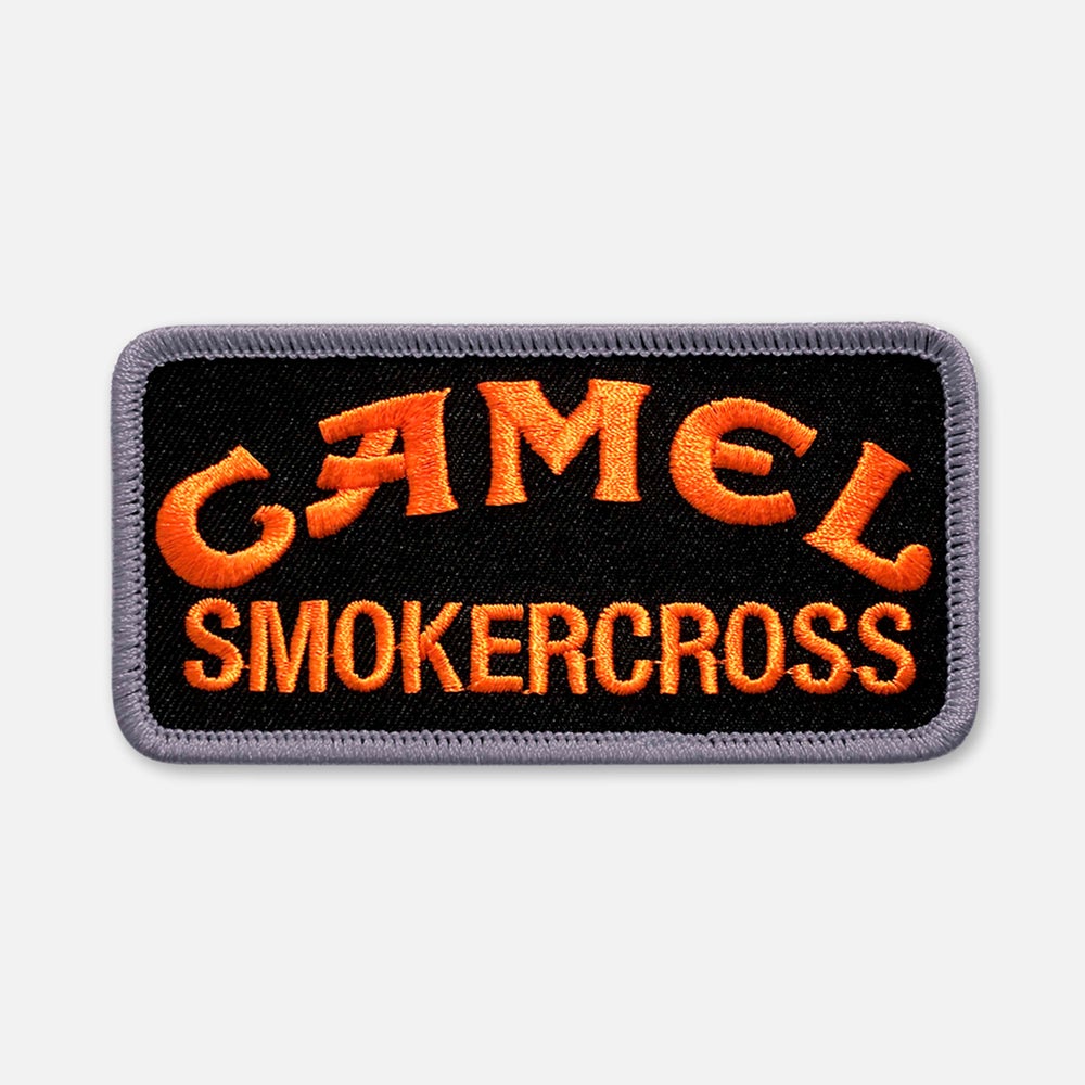 SMALL SIZE CAMEL SMOKERCROSS PATCH – Webig Moto Co.