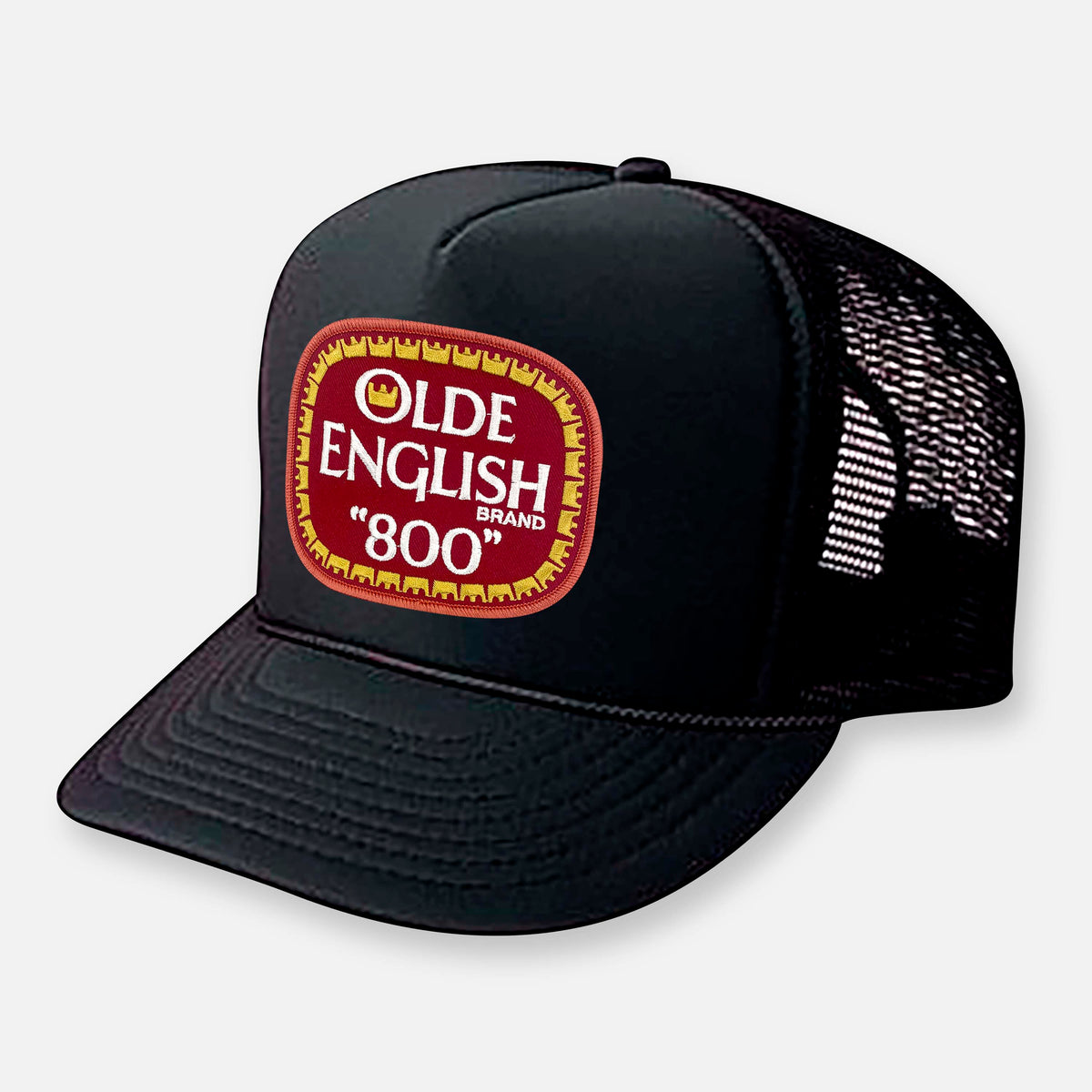 OLDE ENGLISH CURVED BILL PATCH HAT – Webig Moto Co.
