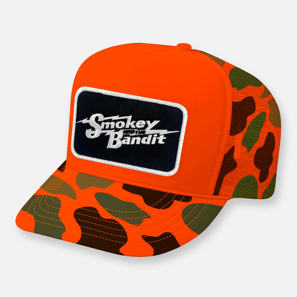 SMOKEY AND THE BANDIT CURVED BILL PATCH HAT – Webig Moto Co.
