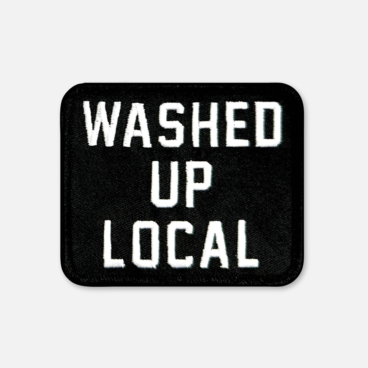 WASHED UP LOCAL PATCH – Webig Moto Co.